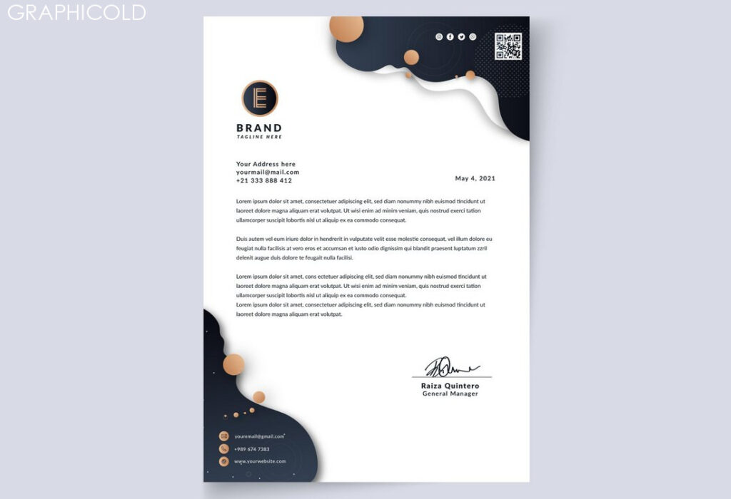Branded Letterhead: Elevating Your Professional Image - GRAPHICOLD
