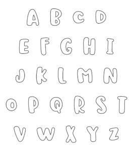 1. A Collection Of Different Bubble Letter Fonts 2. Creative Bubble ...