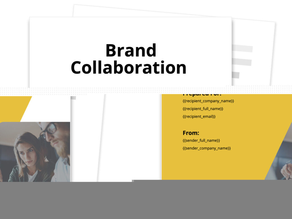 Strategic Brand Collaboration Proposal Template: Unlocking New Business ...