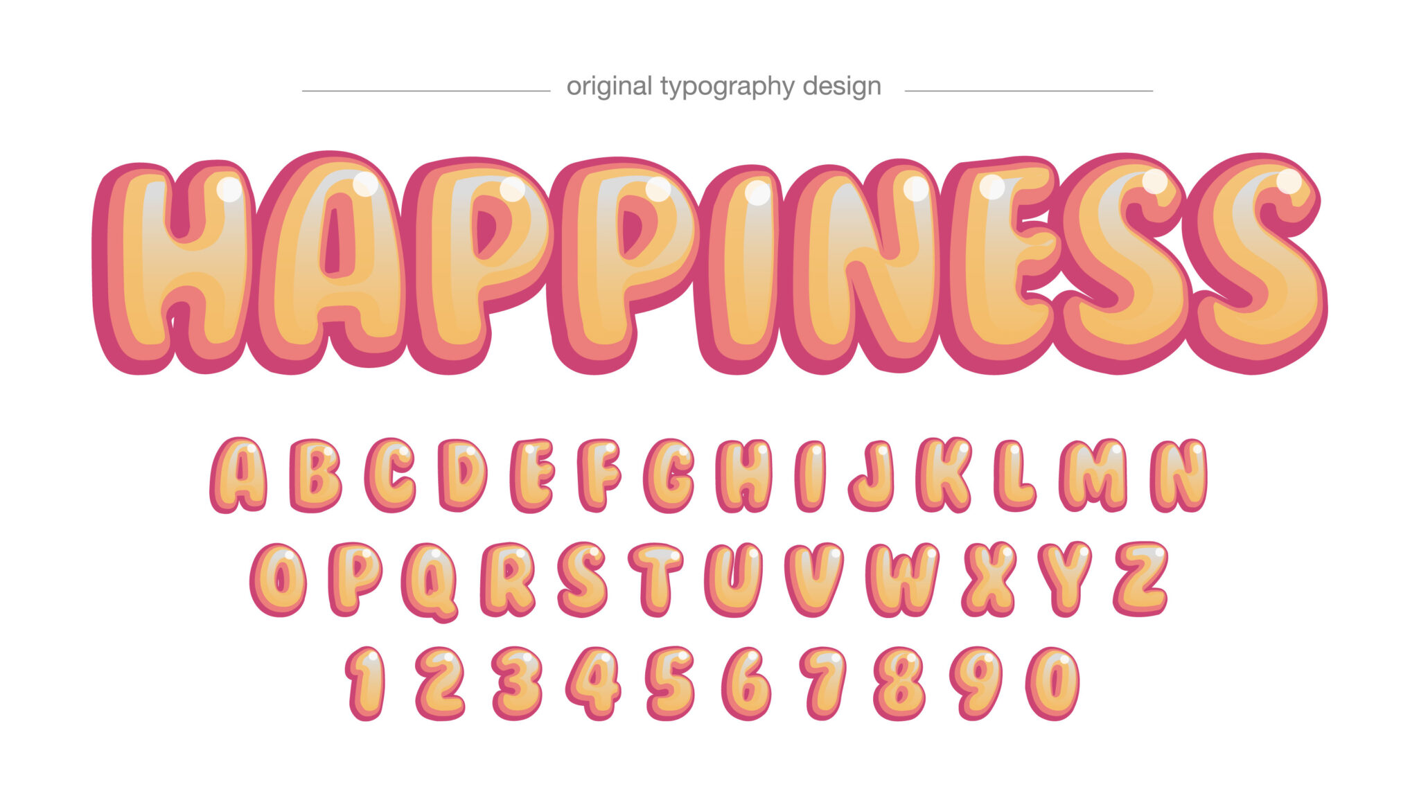 Bold Bubble Font - GRAPHICOLD