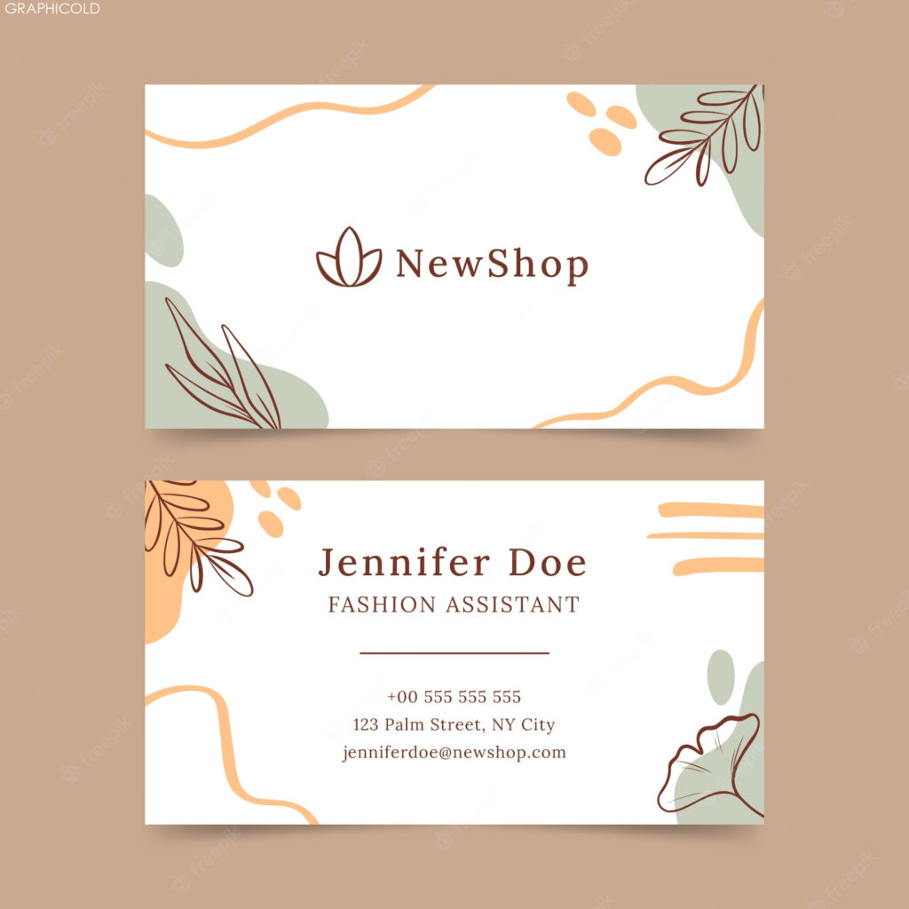 Free Clothing Business Card Templates: Dress Up Your Brand With Style ...