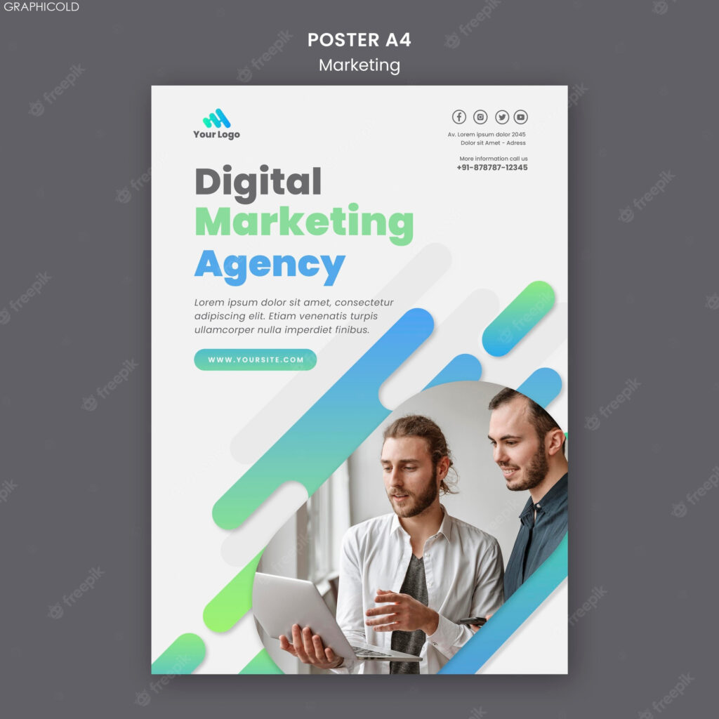 1. Creative Digital Poster Template 2. Modern Digital Poster Design 3 ...