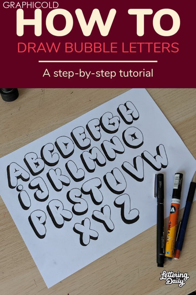 Bubble Calligraphy Letters: A Fun And Creative Way To Boost Your ...