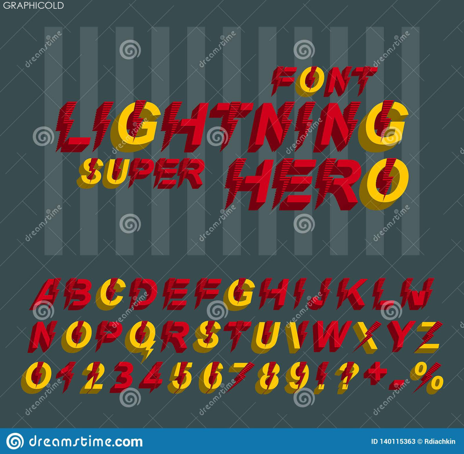 Lightning Font: Adding A Flash Of Style To Your Designs - GRAPHICOLD