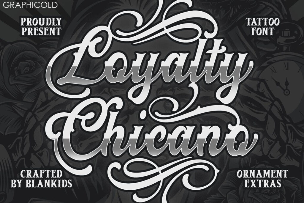Exploring The Unique Style Of Chicano Fonts - GRAPHICOLD