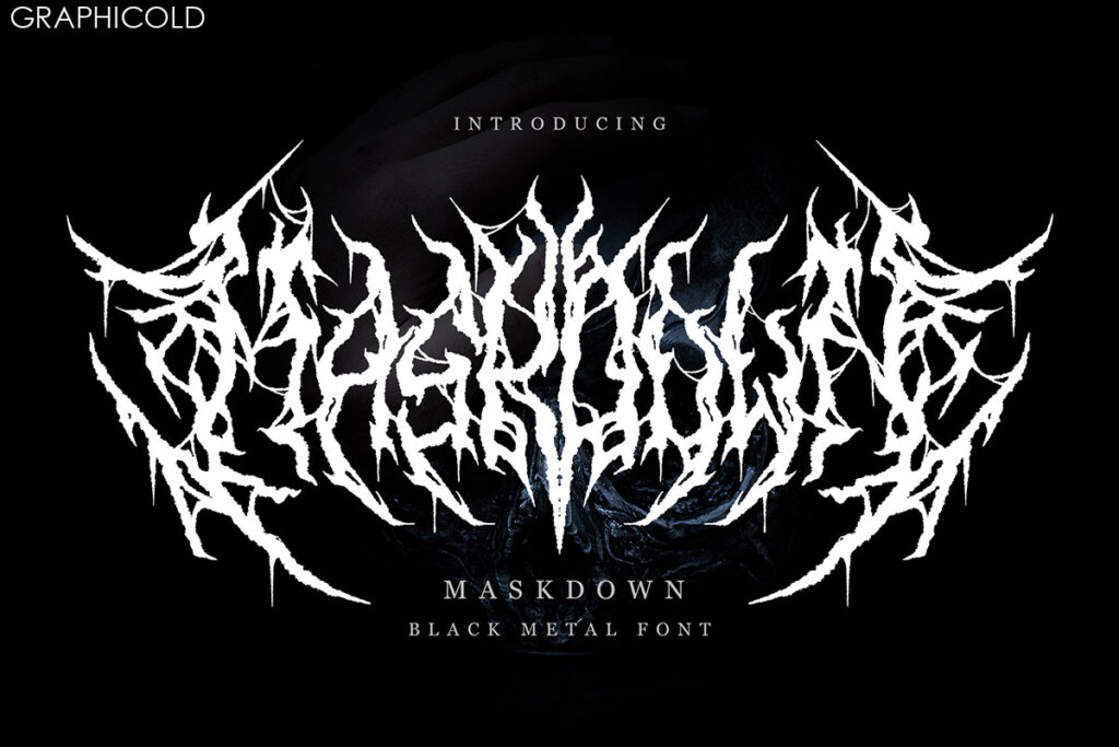 Exploring The Dark And Intricate World Of Black Metal Fonts - GRAPHICOLD
