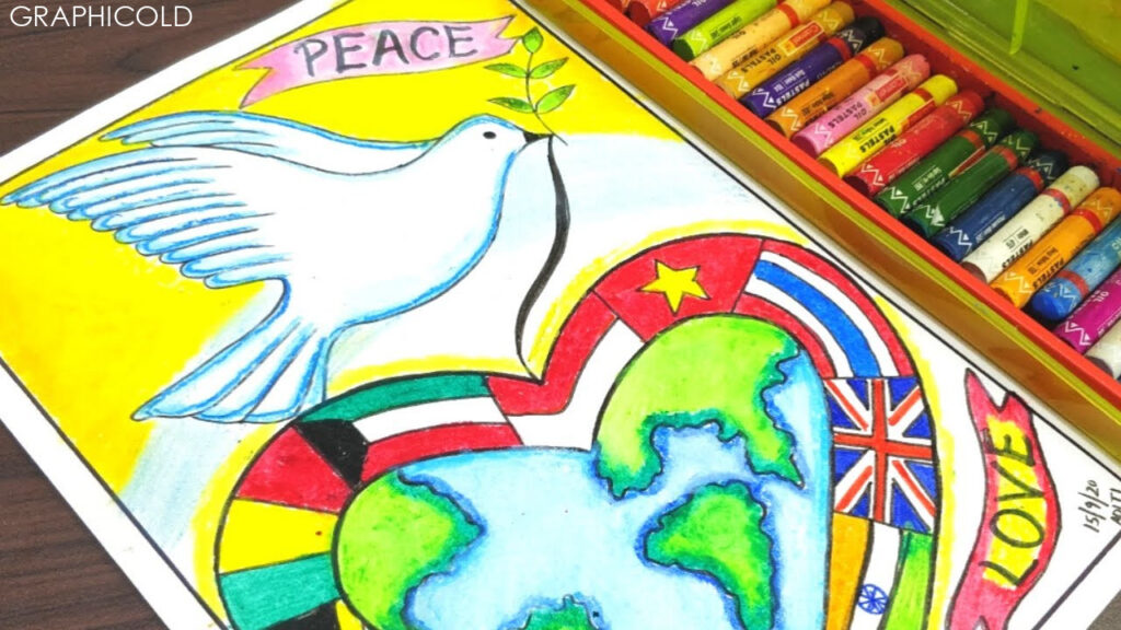 Spreading Messages Of Harmony: The World Peace Poster - GRAPHICOLD