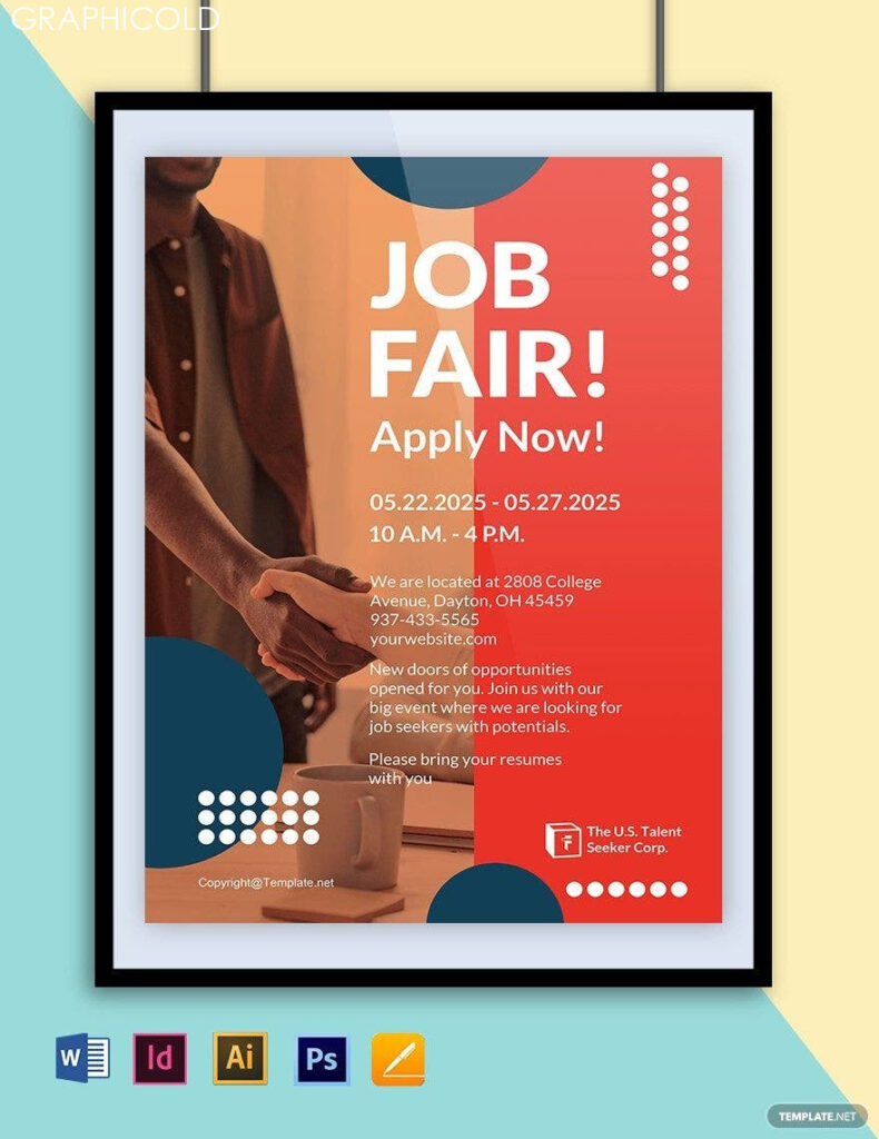 poster template for word Archives - GRAPHICOLD