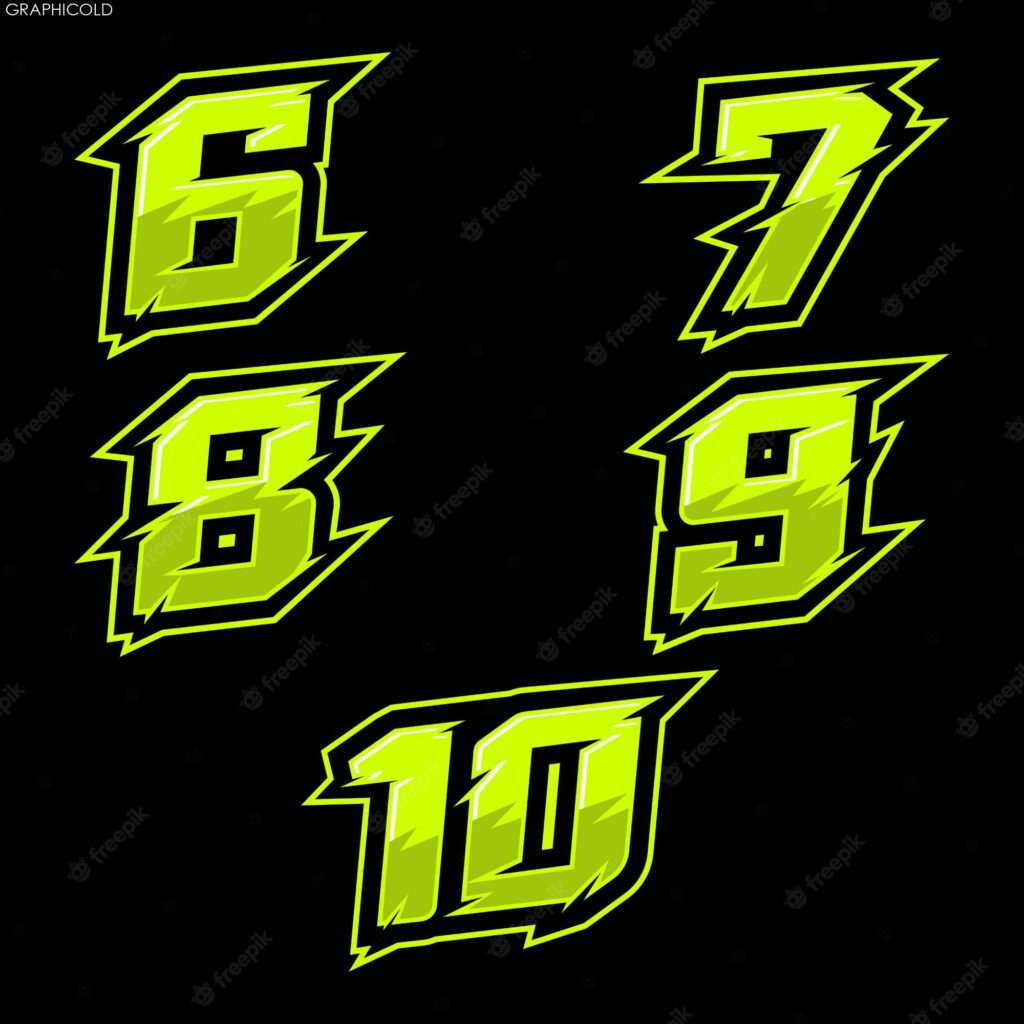 Speeding Ahead With Font Nomor Racing: The Perfect Typeface For Racing ...