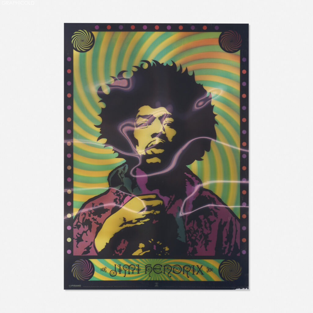 Jimi Hendrix Poster: A Tribute To The Guitar Legend - GRAPHICOLD