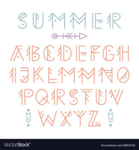 The Fascinating Aztec Font: A Stunning Display Of Mesoamerican Culture ...
