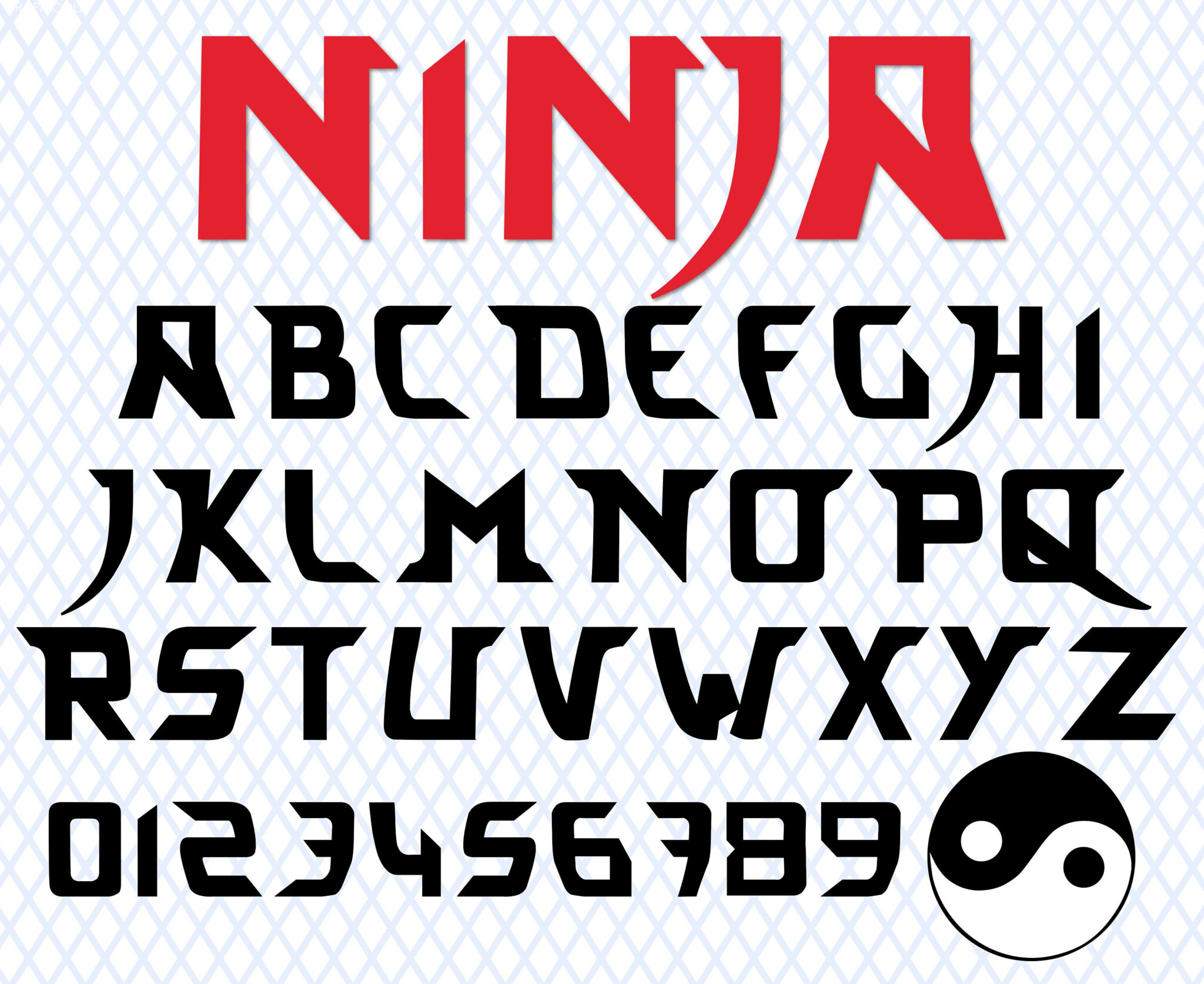 Unleash Your Inner Ninja With The Ninja Font - GRAPHICOLD