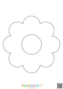 Title: Printable Flower Templates - GRAPHICOLD