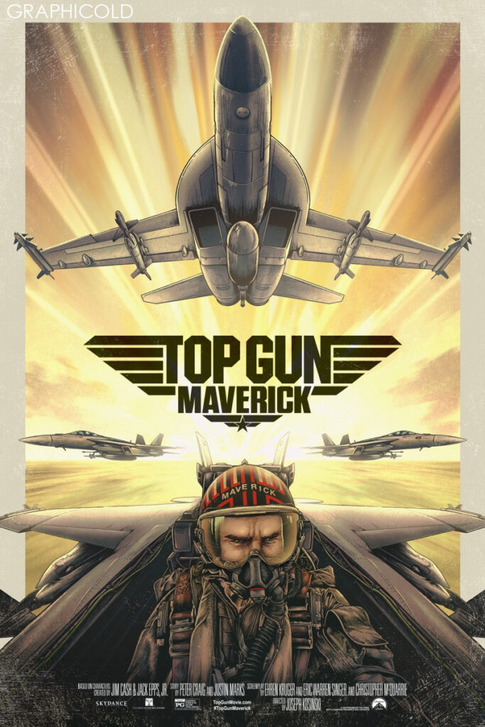 Take Flight With The Iconic Top Gun Poster: A High-Flying Tribute To ...