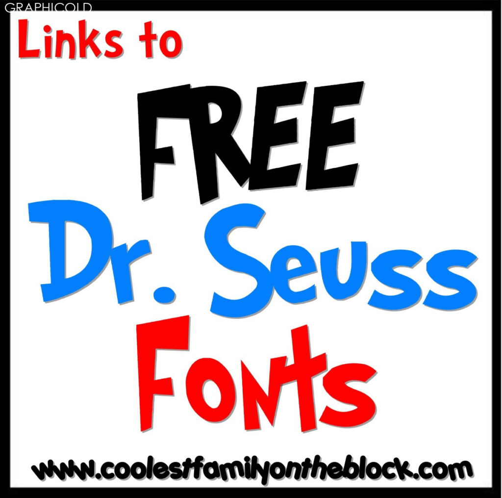 dr seuss font generator Archives - GRAPHICOLD
