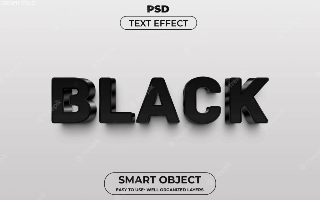 Black Font: A Bold And Striking Typeface - GRAPHICOLD