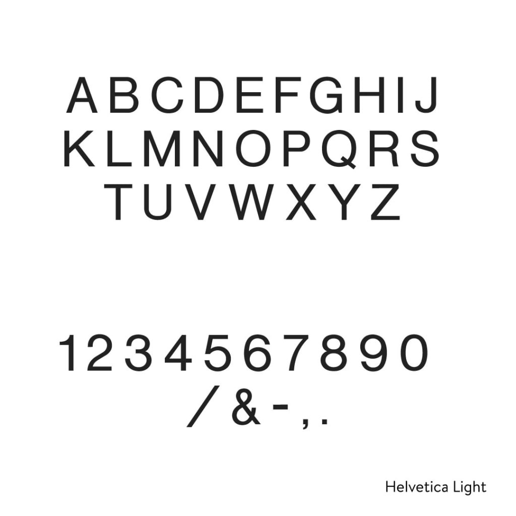The Elegant Simplicity Of Helvetica Light: A Typeface That Exudes ...