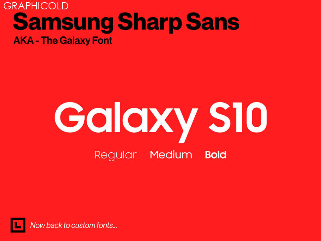 Introducing The Samsung Sharp Sans: A Revolutionary Typeface For Modern ...