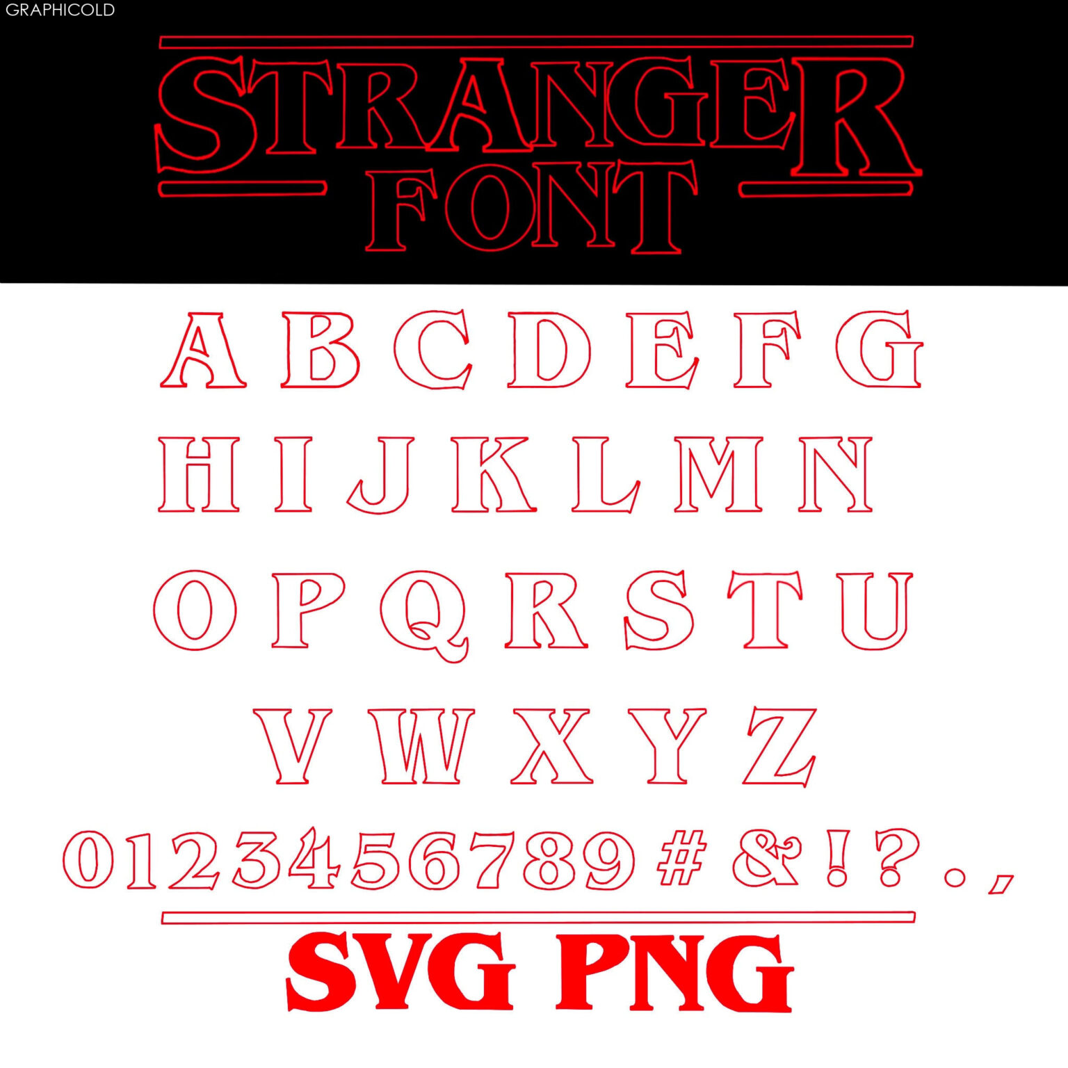 The Enigmatic Typeface: Unveiling The Stranger Things Font - GRAPHICOLD