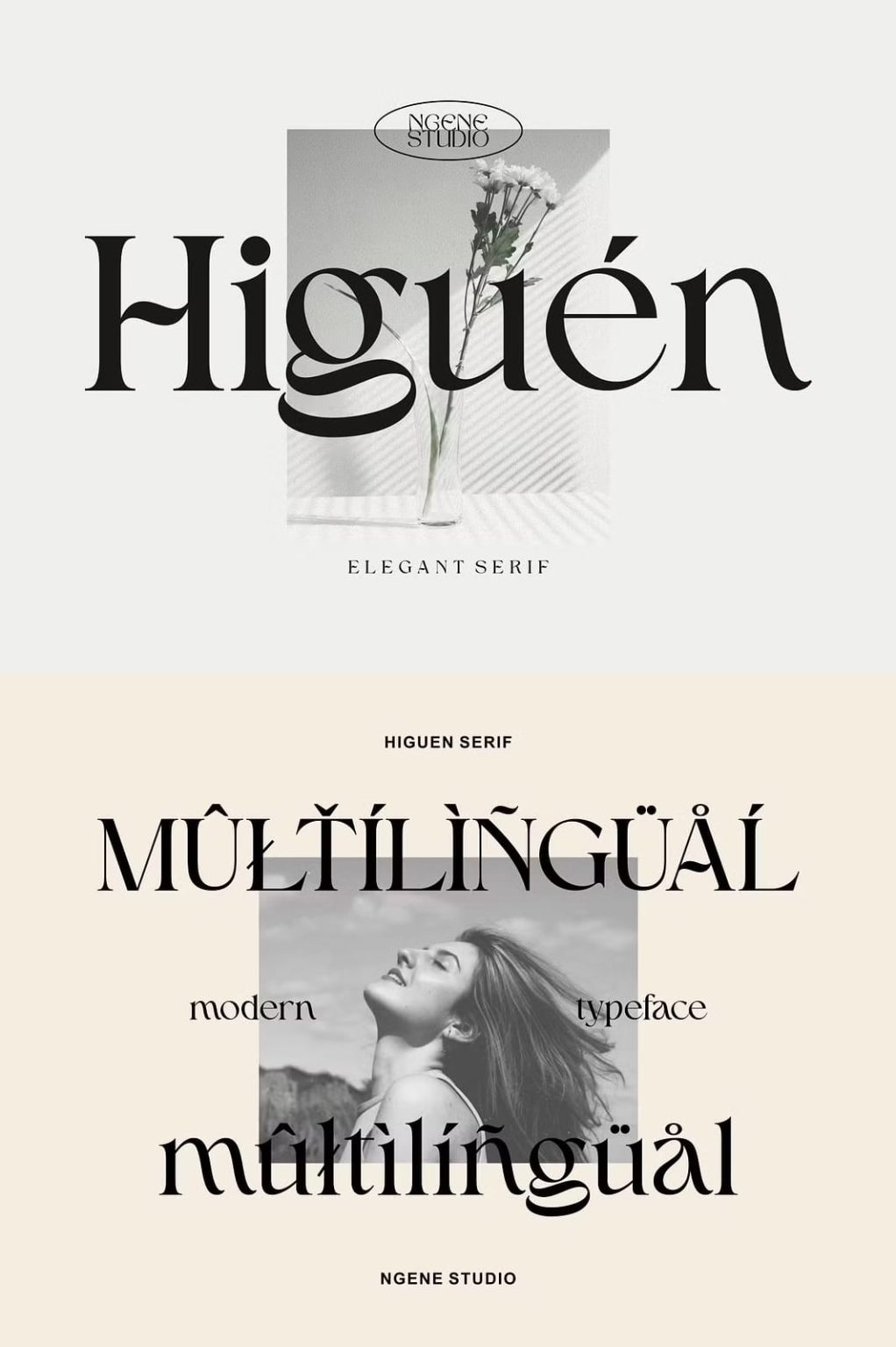 Higuen Elegant Serif - GRAPHICOLD