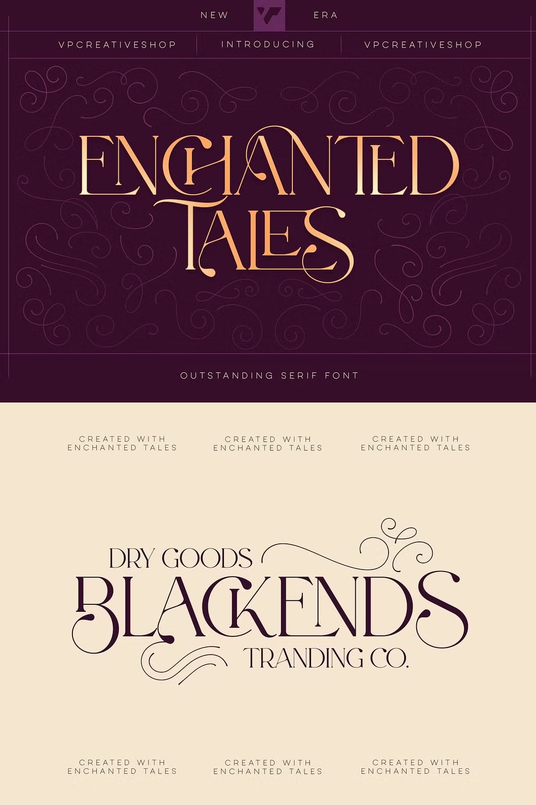Enchanted Tales - Outstanding Font - GRAPHICOLD