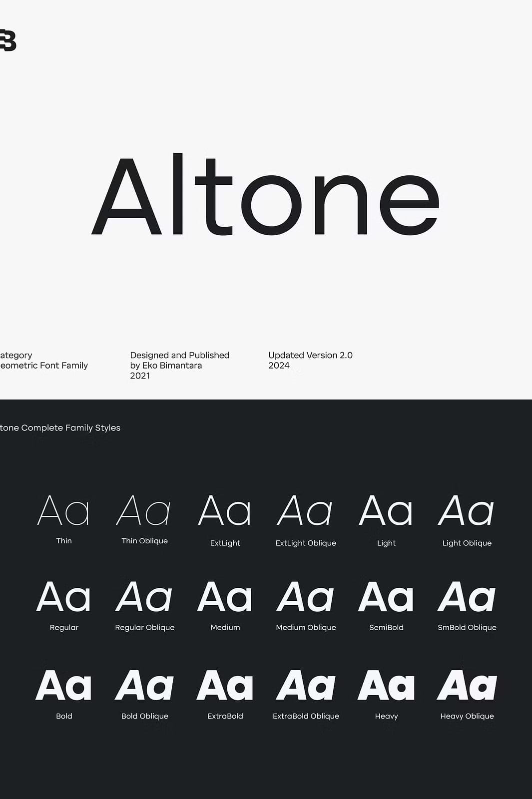Altone; 18 Styles Geometric Family - GRAPHICOLD
