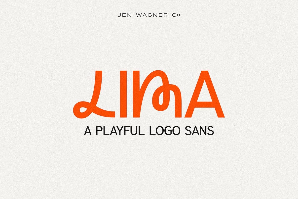 Lima | A Strong & Playful Logo Sans - GRAPHICOLD