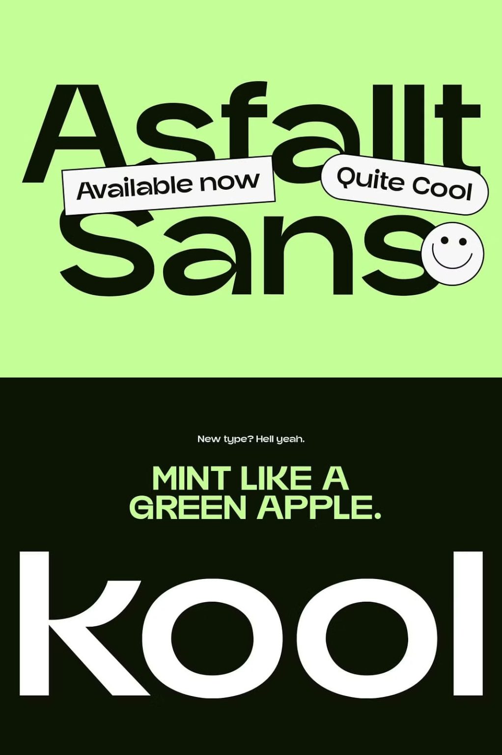 Asfallt - Sans Type - GRAPHICOLD