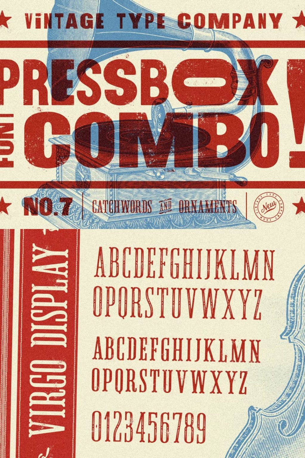 PressBox Font Combo - GRAPHICOLD