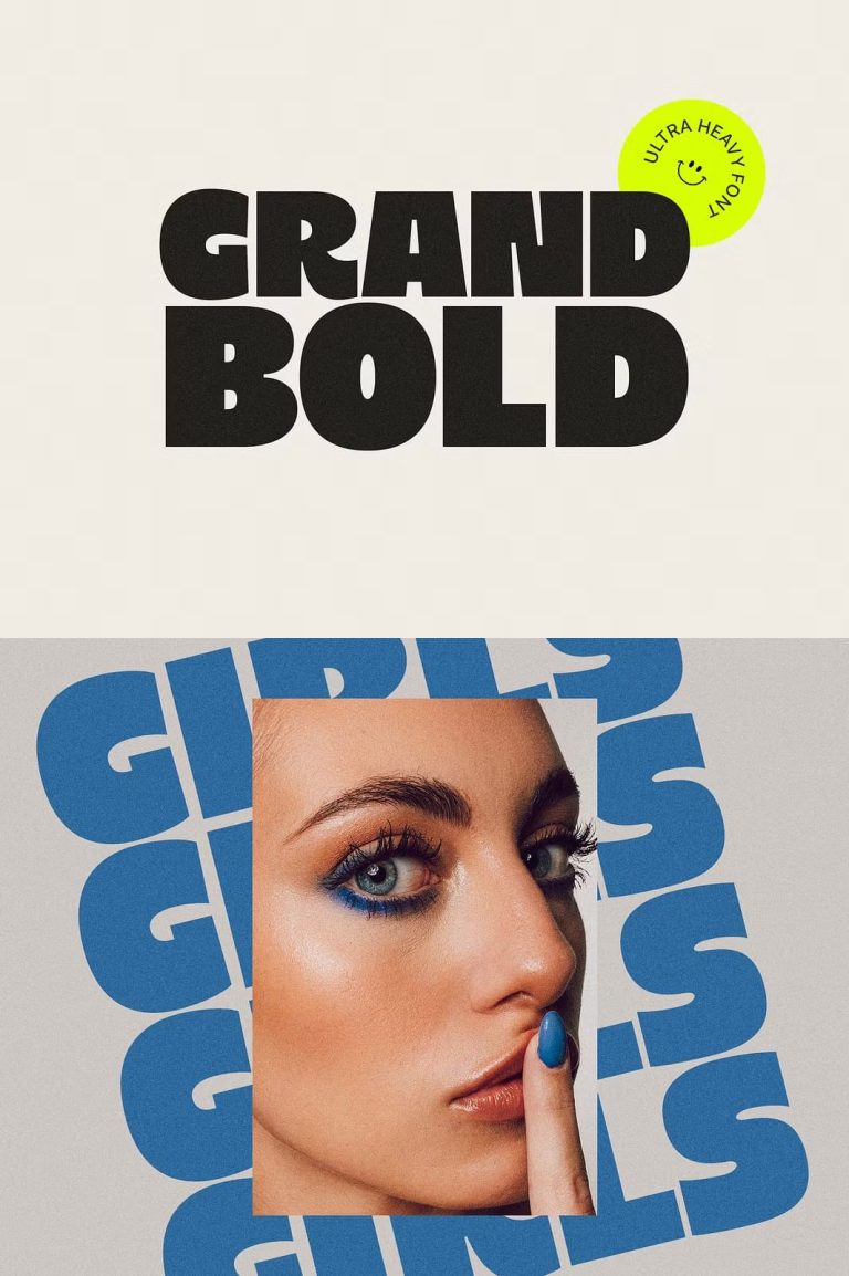 GRAND BOLD Ultra Heavy Font - GRAPHICOLD