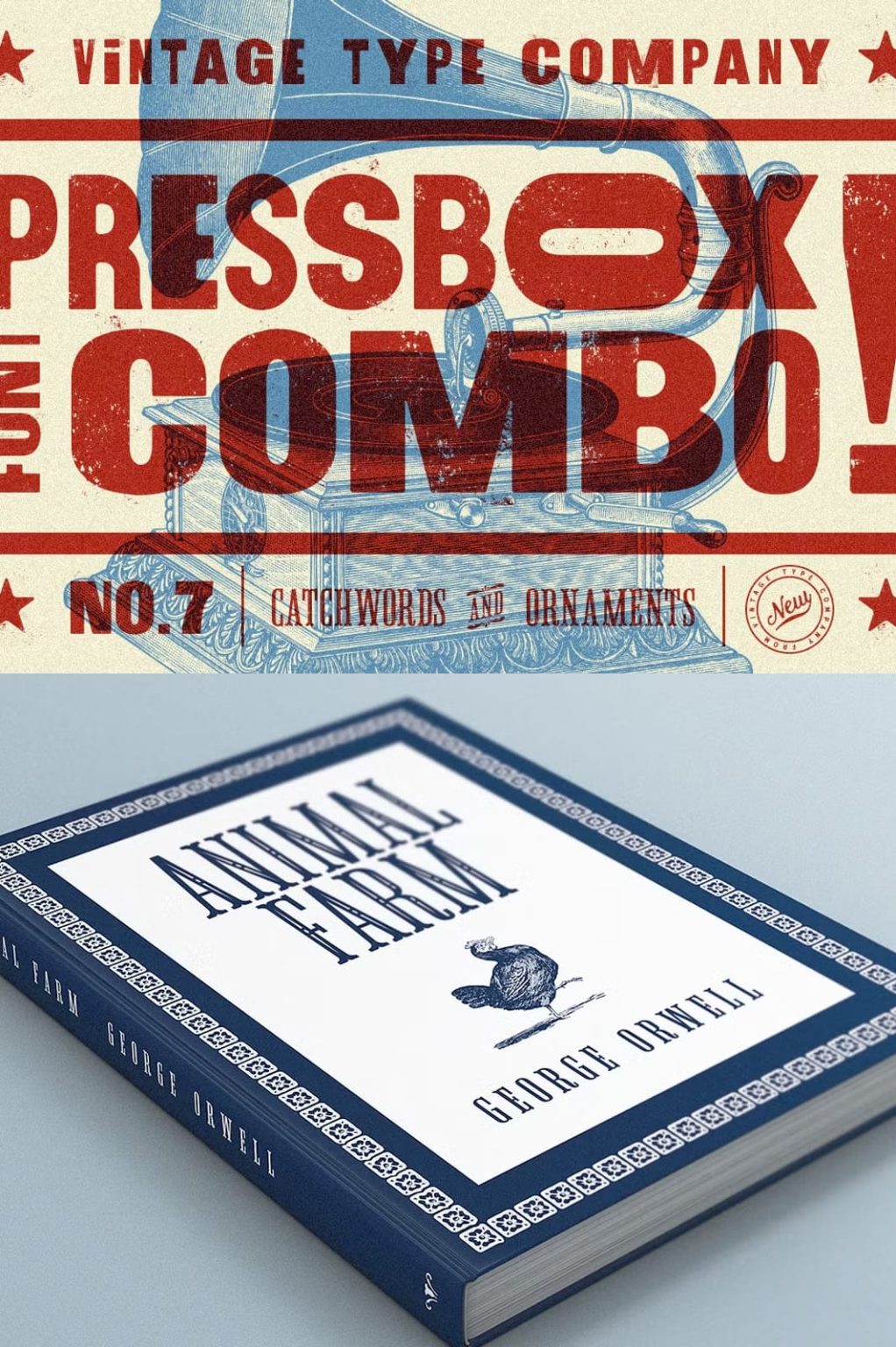 PressBox Font Combo - GRAPHICOLD