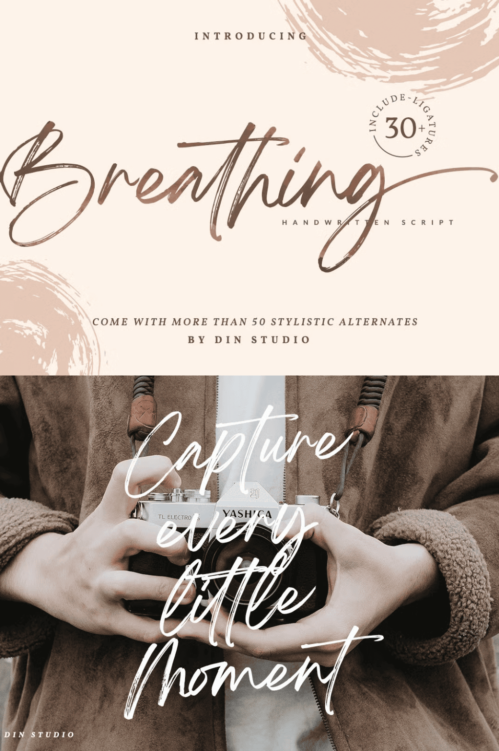 Breathing - Beautiful Brush Font - GRAPHICOLD