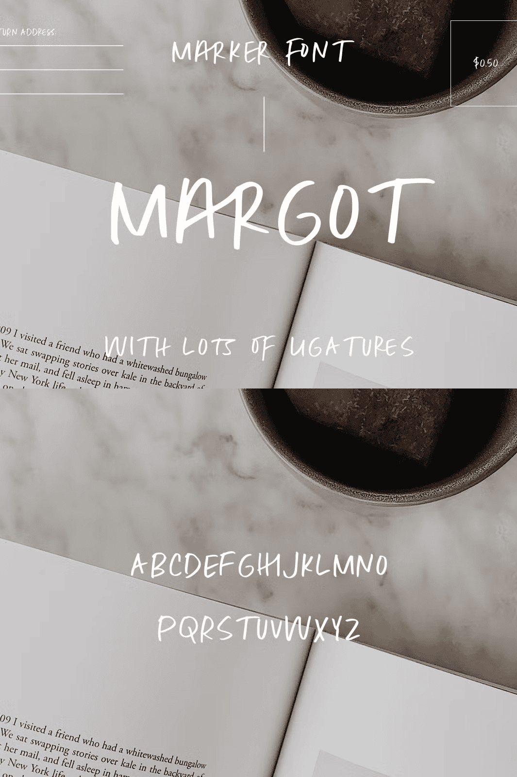 Margot Marker Font - GRAPHICOLD
