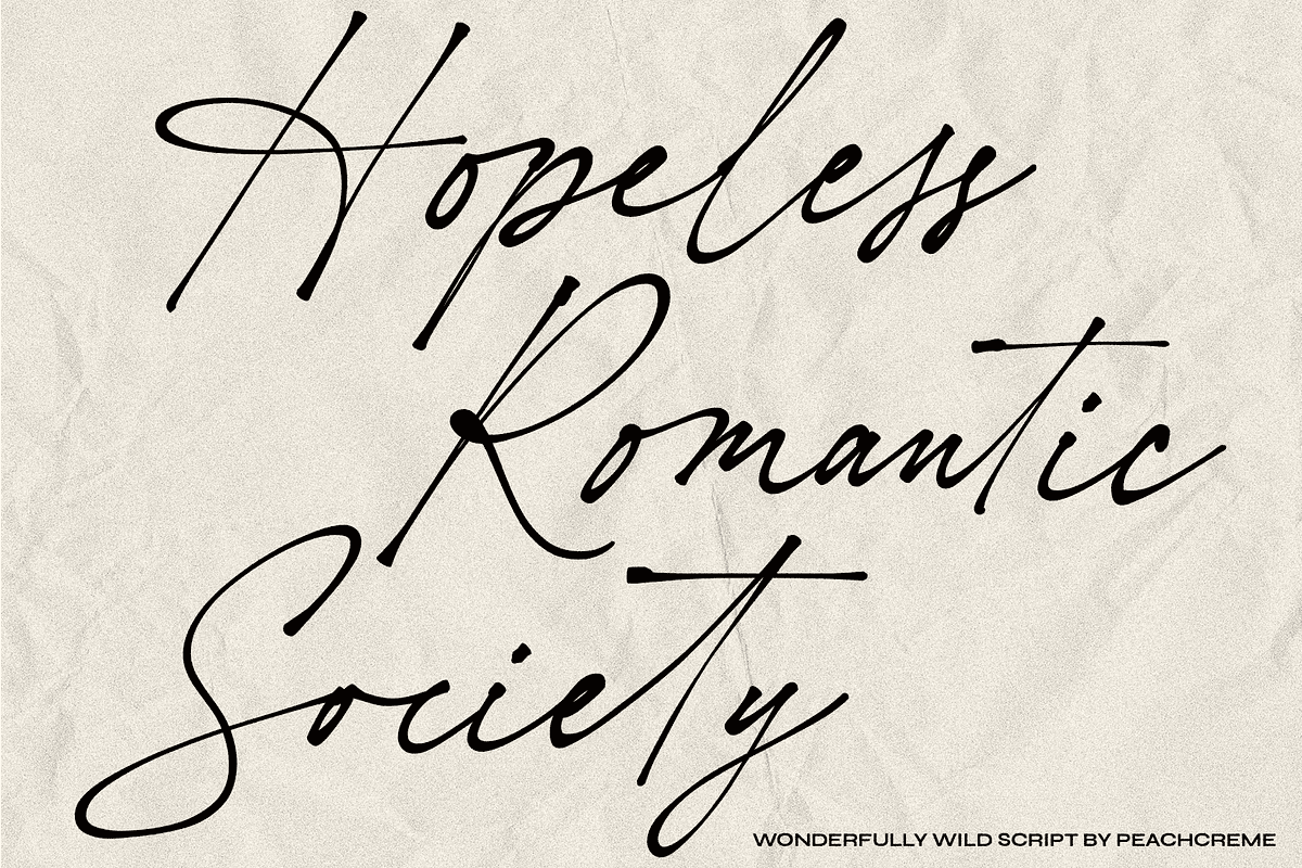 Hopeless Romantic Society // Script - GRAPHICOLD