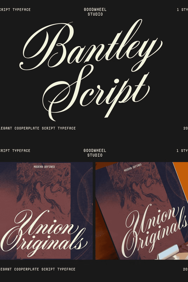 Bantley Script - GRAPHICOLD